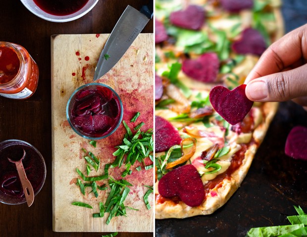 Heart Beet Pepperoni Pizza | Plantcrush x Beets by Brooke – plantcrush